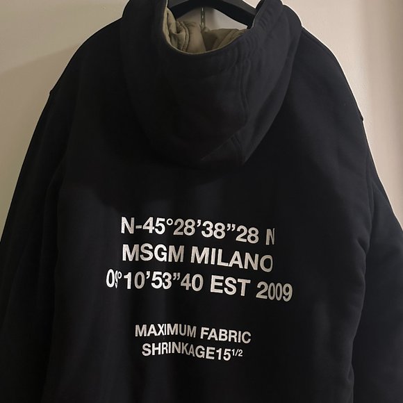 MSGM | Jackets & Coats | Sold | Poshmark